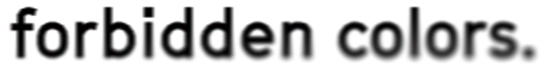 Forbidden Colors